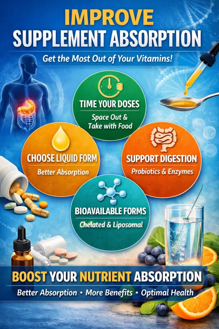 How to Improve Supplement Absorption and Get the Most Out of Your ...